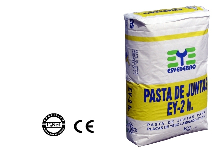 PASTA DE JUNTAS EY-2h. - Esyedebro Fabricante de Yesos Escayolas y ...