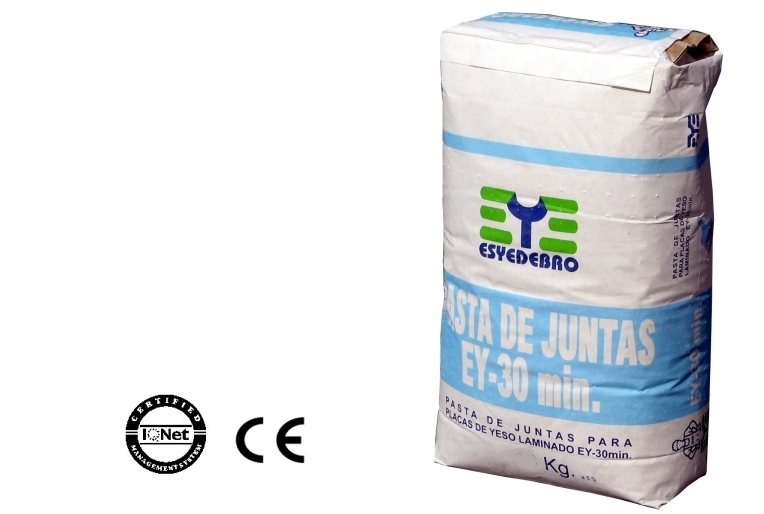 PASTA DE JUNTAS EY-30 min. - Esyedebro Fabricante de Yesos Escayolas y ...