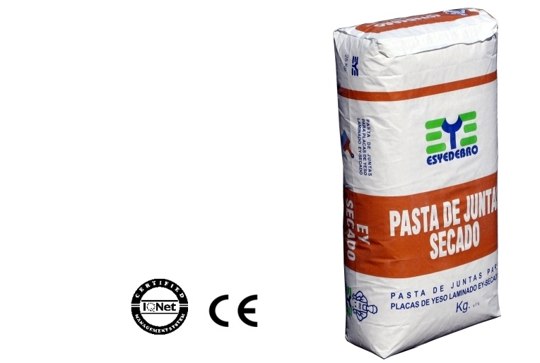 PASTA DE JUNTAS EY-SECADO - Esyedebro Fabricante de Yesos Escayolas y ...